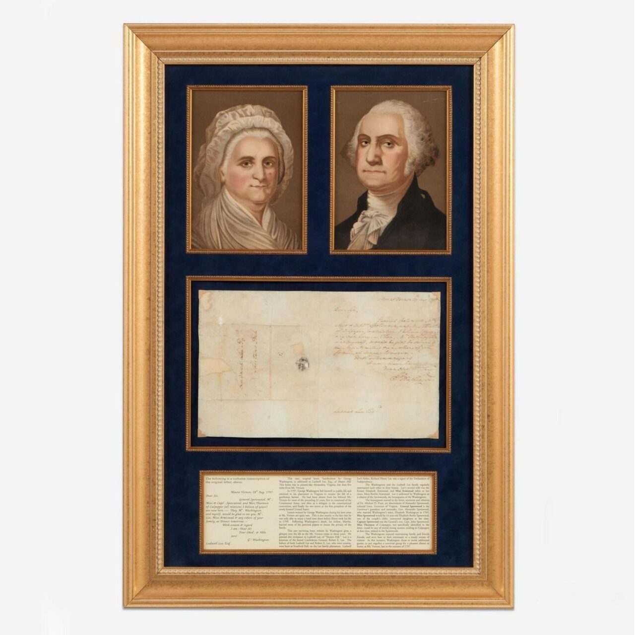 226 Year Old Handwritten Letter by George Washington Up For Auction ...