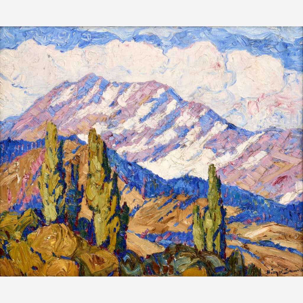 Sell Your Birger Sandzén Painting at Auction - Circle Auction - Kansas ...
